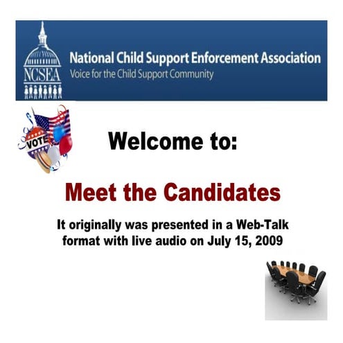 Meet The Candidates Presentation | PDF