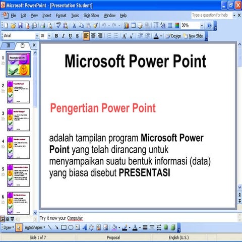 Microsoft Power Point | PPT