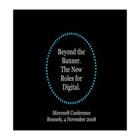 The New Roles for Digital | PDF