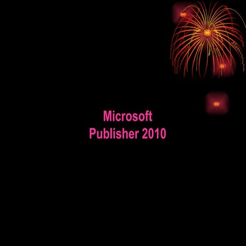 Microsoft publisher | PPT