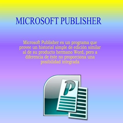 Microsoft publisher | PPTX