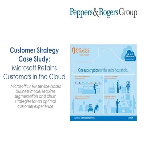 Customer Strategy Case Study: Microsoft Retains Customers in the Cloud ...