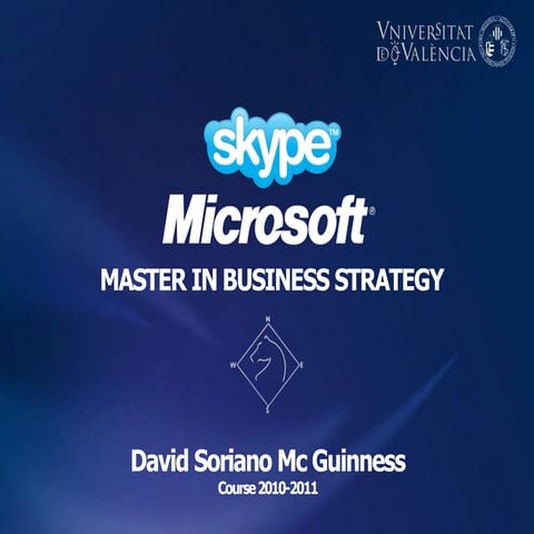 Microsoft's Skype acquisition | PDF