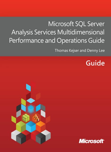 Microsoft Sql Server Analysis Services Multidimensional Pdf