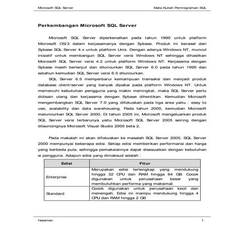Cara instalasi sql server | PPTX