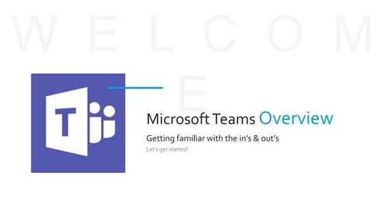 Introduction to Microsoft Teams | PPT