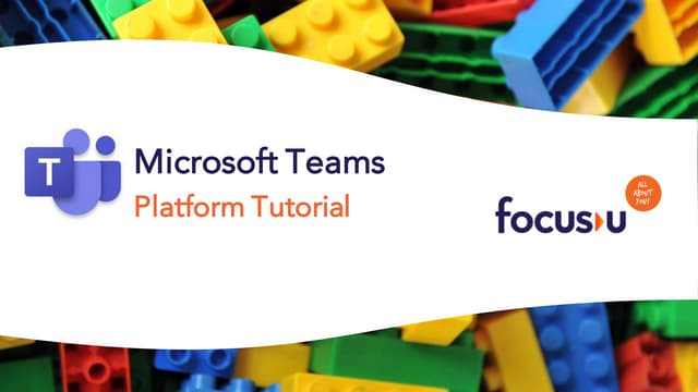 Microsoft Teams - User Guide Presentation | PDF