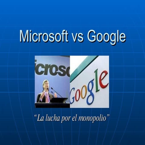 Microsoft Vs Google | PPS