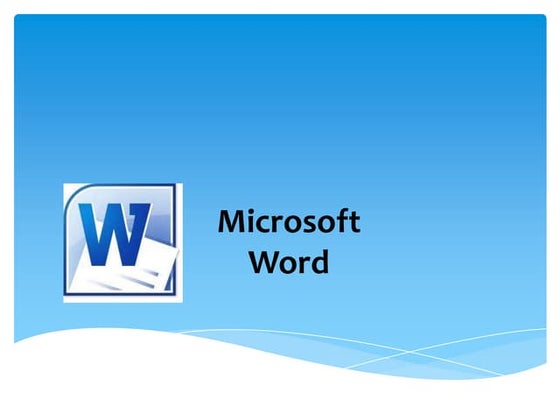 Microsoft Word | PPT