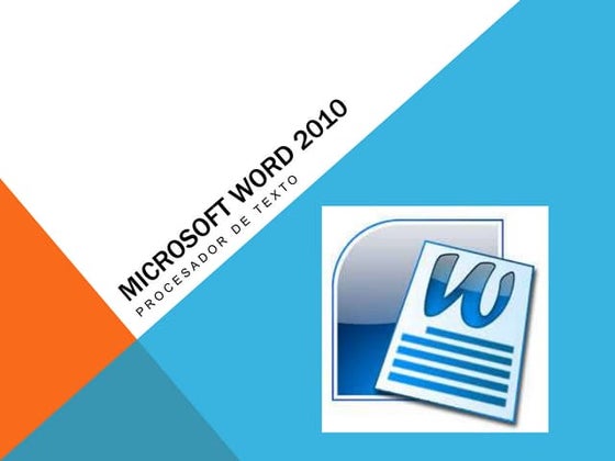 Presentación de Microsoft Word | PPT