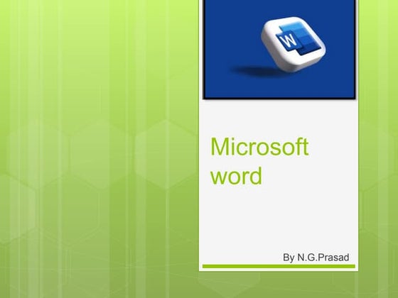 Lesson 1 Understanding Ms Word 2016pptx Desktop Publishing Computer Software And Applications