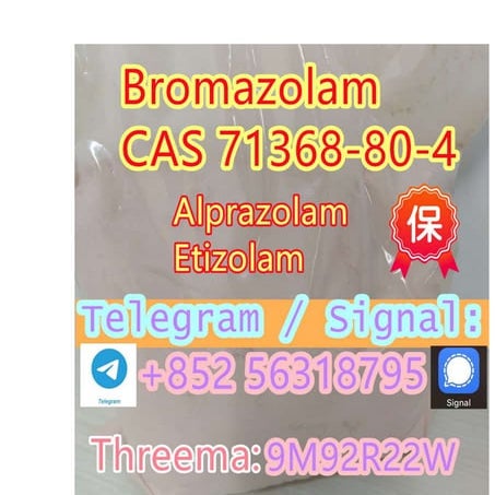 Bromazolam CAS 71368-80-4 high quality opiates, Safe transportation, 99 ...