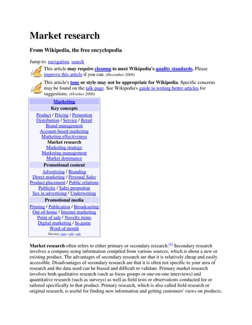 Primary Data vs. Secondary Data Market Research Methods | PPT