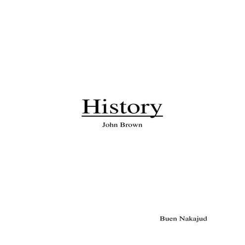 John Brown | PDF