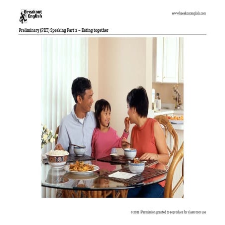 Microsoft Word - Preliminary (PET) Speaking Part 2 - Pictures - Eating.pdf