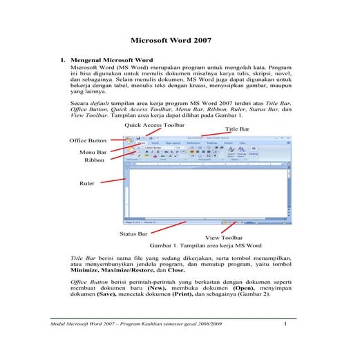 Microsoft word2007 | PDF
