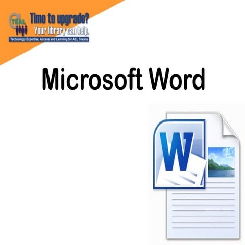 Microsoft Word Basics2 understanding and use | PPTX