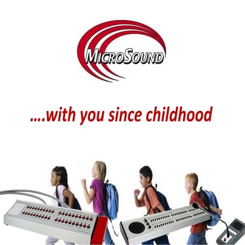 Microsound product presentation | PPTX