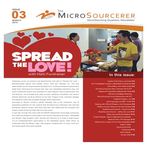 MicroSourcing March 2010 | PDF