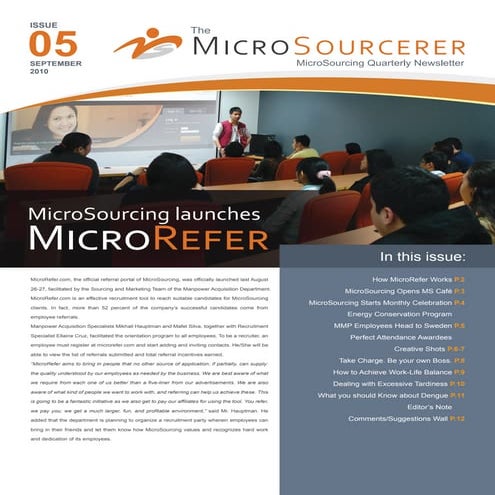 MicroSourcing - September 2010 | PDF