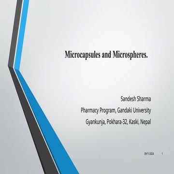 Coacervation Phase Separation Techniques | PPTX