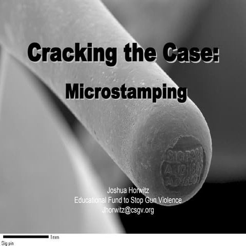 Microstamping | PPT