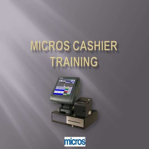 Micros training pay screen 2 | PPT