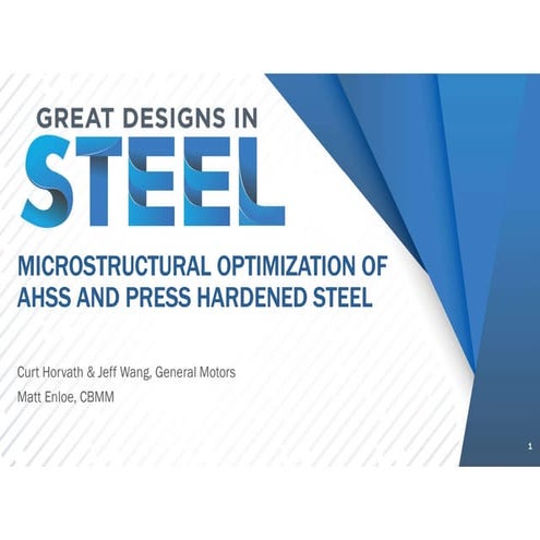 The role of Niobium in AHSS and PH Steel | PDF