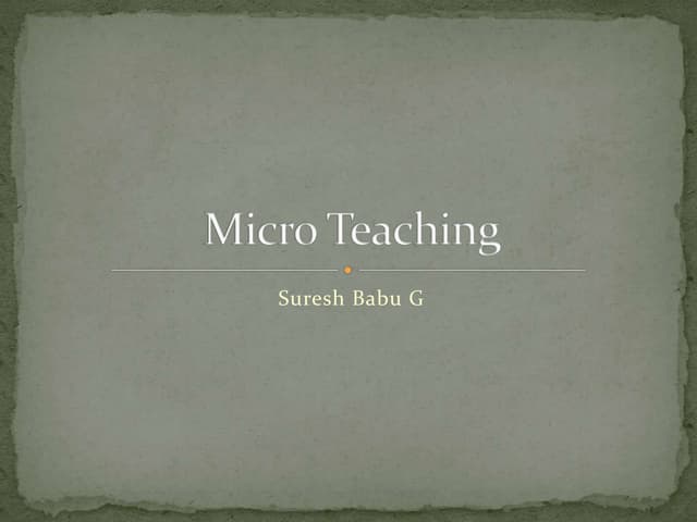 FINAL ILLUSTRATION WITH EXAMPLES MICRO TEACHING SKILL ILLUSTRATION WITH ...