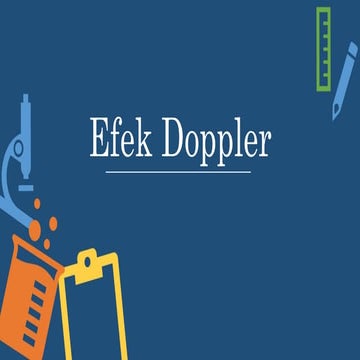 Efek Doppler | PPTX
