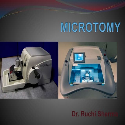 MICROTOME and it's TYPES | PPTX