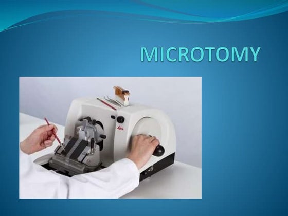 MICROTOME and it's TYPES | PPTX | Shaving | Personal Care