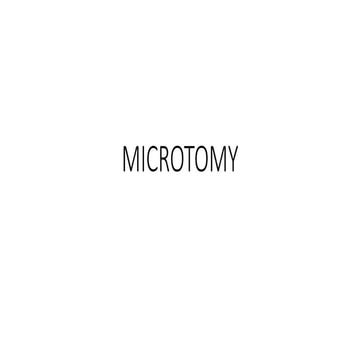 microtomy.pptx