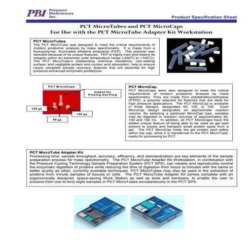 PBI Mitochondria Isolation Kit | PDF