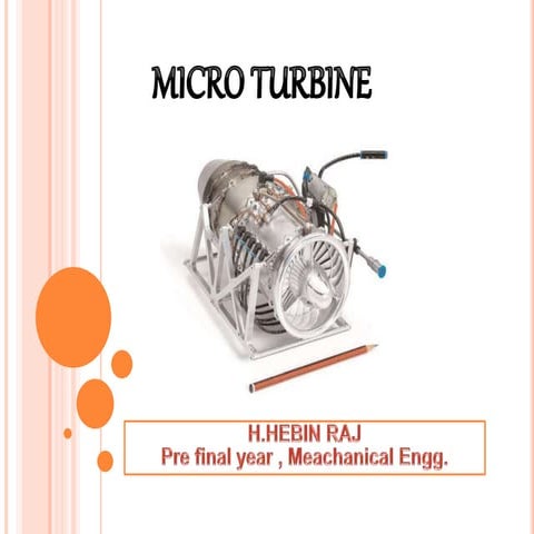 Micro Turbine | PPT