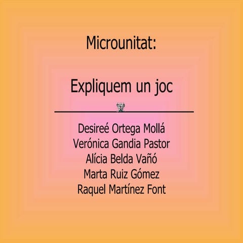 Microunitat | PPT