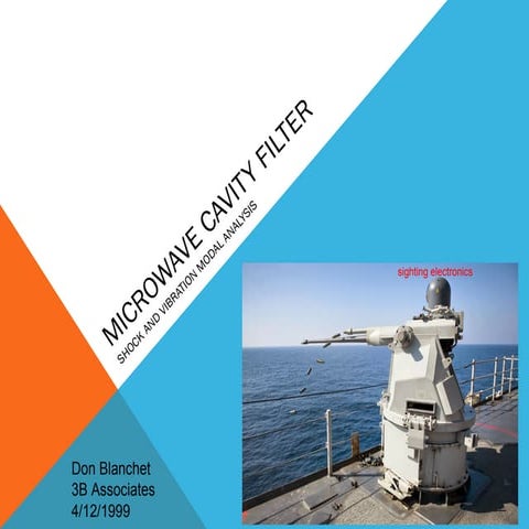 Microwave cavity filter modal vibration analysis | PPT