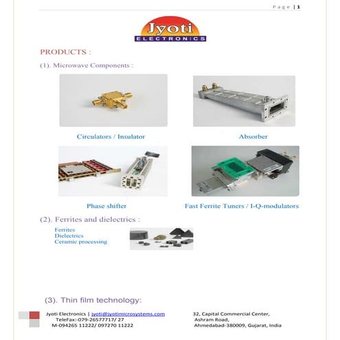 Microwave components | PDF