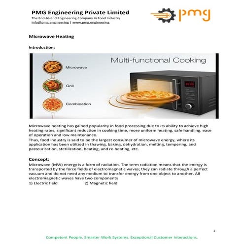 Microwave Heating- Introduction, Concept, Principle, Mechanism, Loss ...