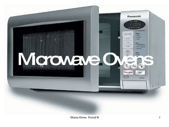 Microwaveoven | PPTX