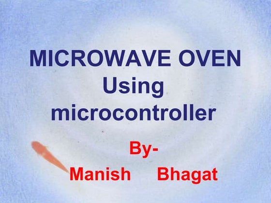 Microwaves presentation | PPTX