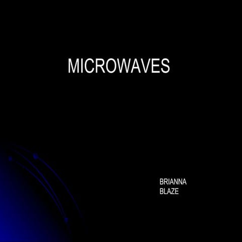 Microwaves | PPT