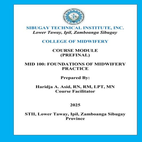 MID-100-PREFINAL-MODULE.docxhdjsjsndhdns | PDF