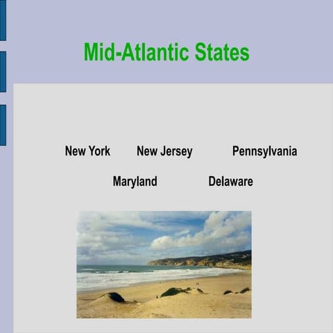 Mid Atlantic States | PPT