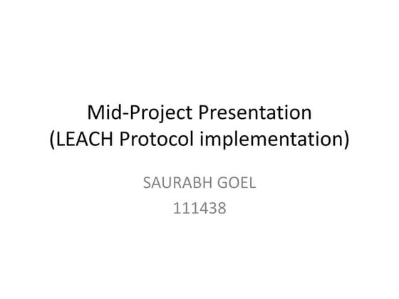 WSN network architecture -Sensor Network Scenarios & Transceiver Design Considerations. | PPT