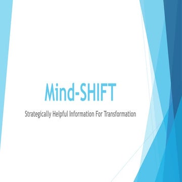 Mind shift | PPT