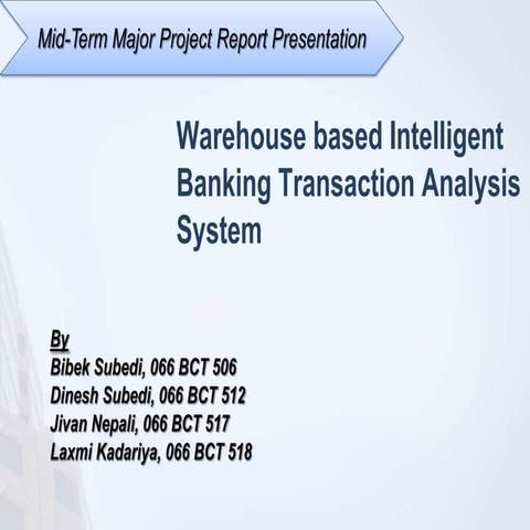 Mid Term Project Presentation | PPTX