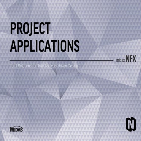midas NFX Project Applications | PDF