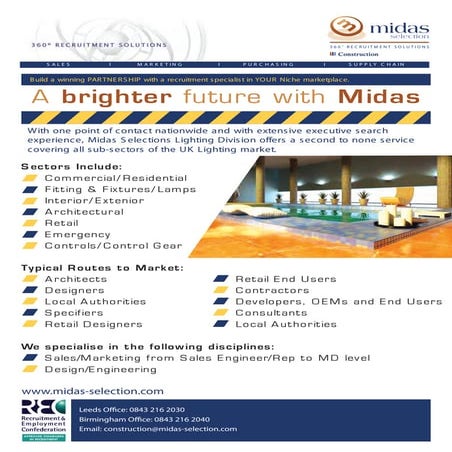 Midas Selection Lighting | PDF