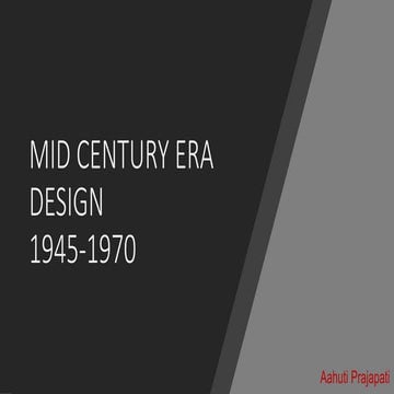 Mid Century Modern Powerpoint Free Modern Google Slide Themes And